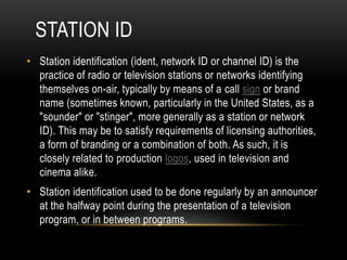 TV Station ID | PPTX | Business | Business and Finance