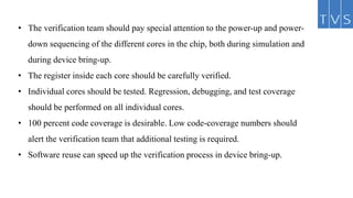ASIC design verification | PPTX