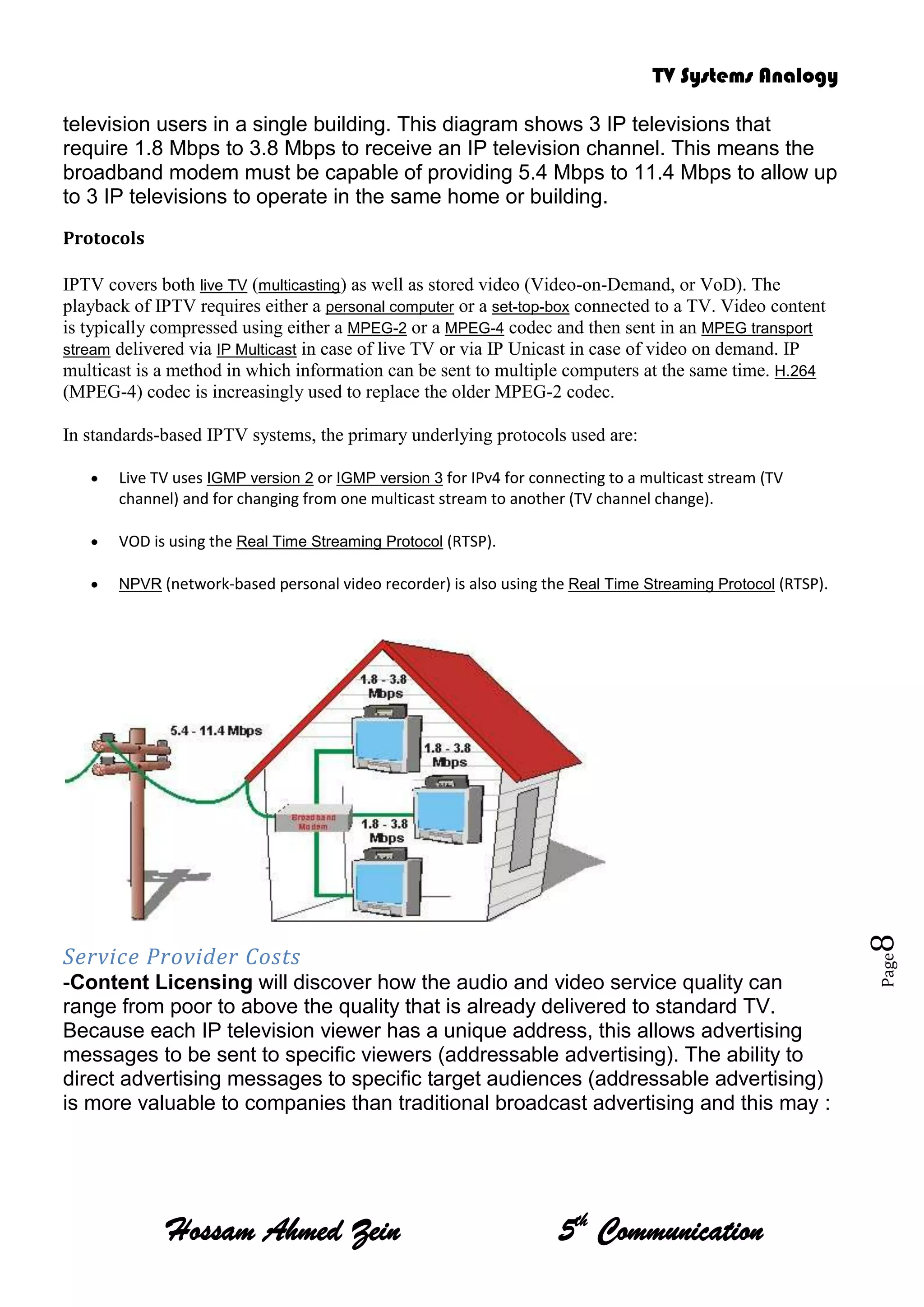 TV Systems Analogy | DOCX