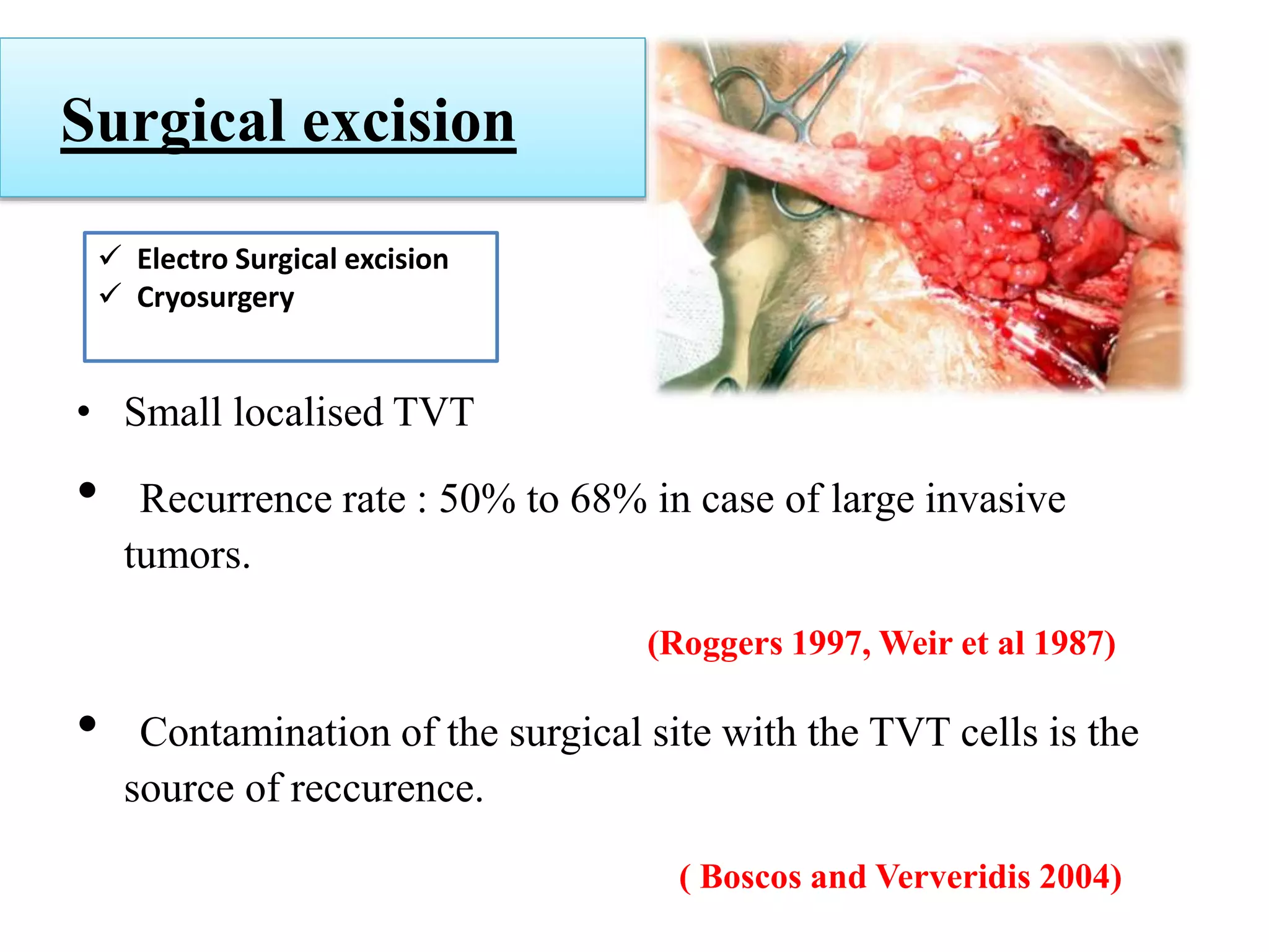 TRANSMISSIBLE VENERAL TUMOR | PPTX