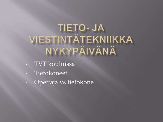 Tvt powerpoint | PPTX