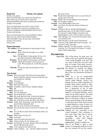 Tv transcripts -_modules_6-7 | PDF