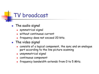 TV transmission principles | PDF
