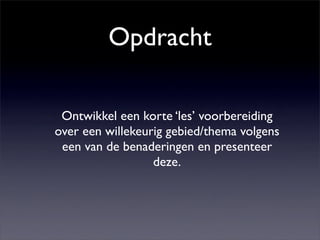 Geografische benaderingen | PDF