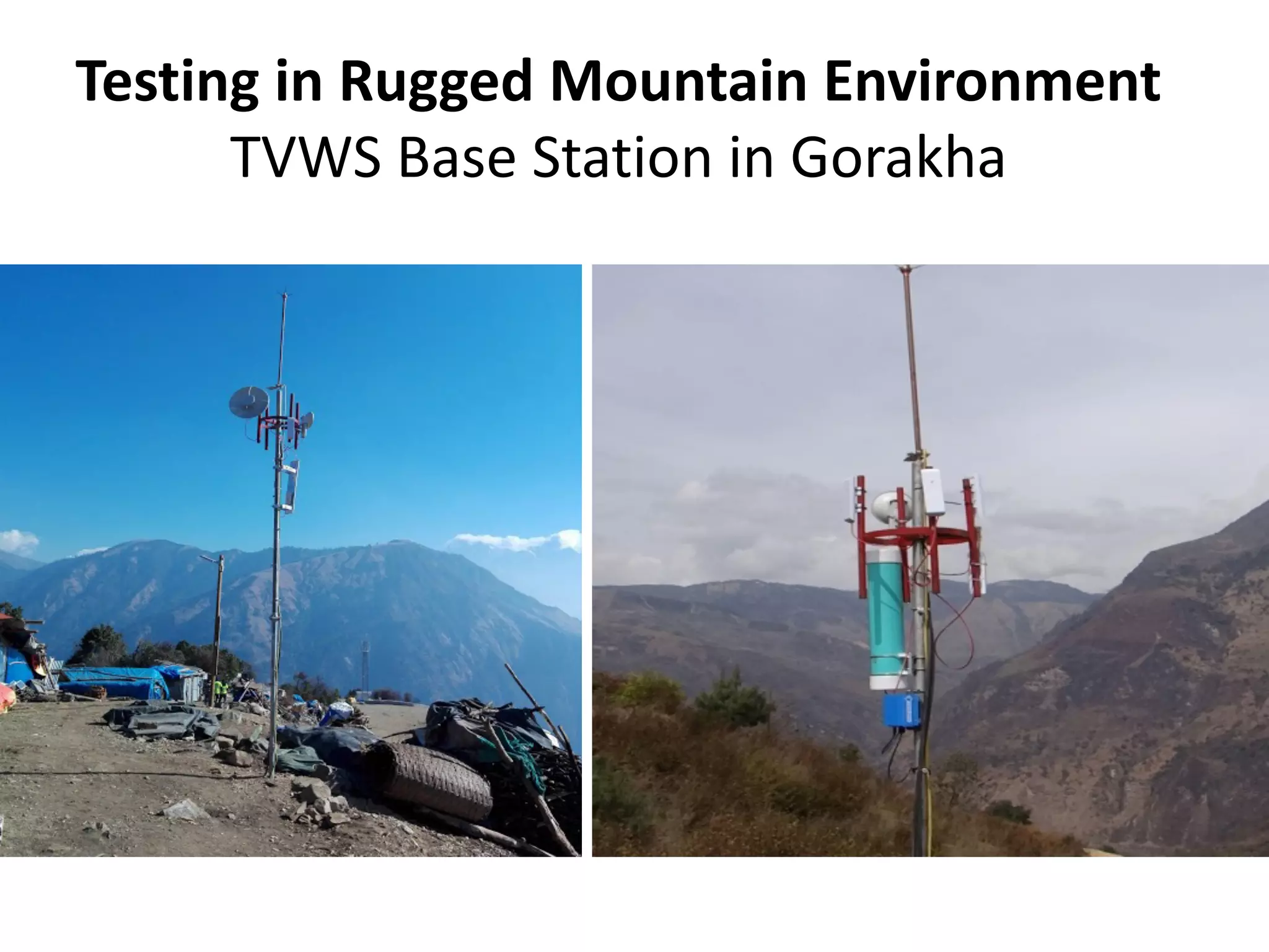 TVWS pilot project in Nepal | PDF