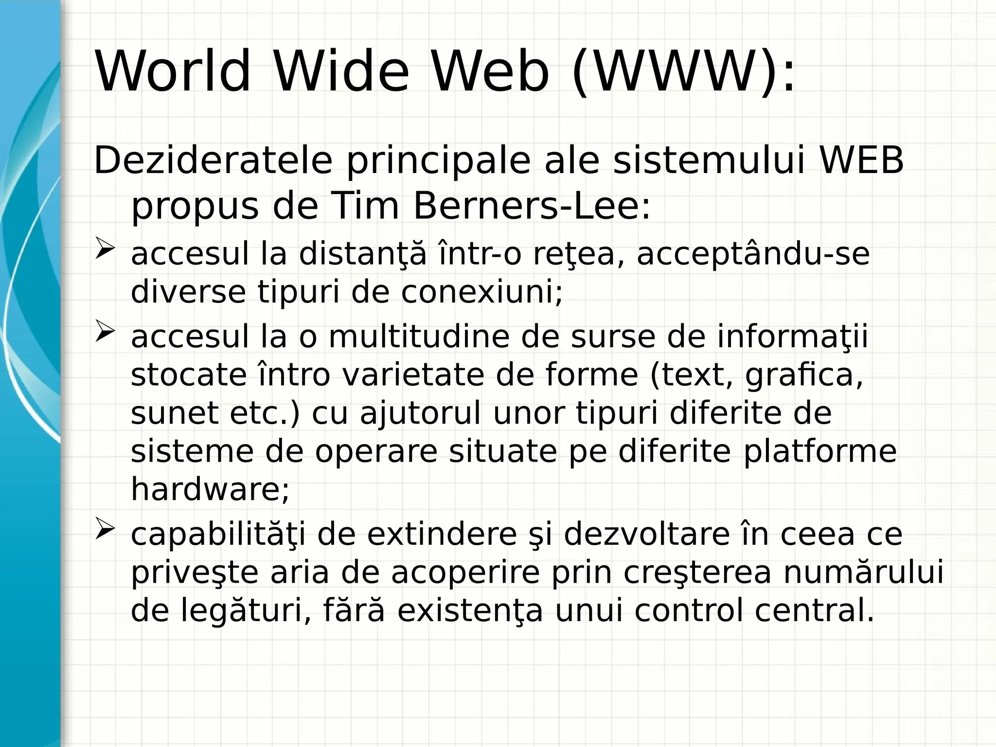 Tehnologii web, introducere, istoric, prezentare | PDF