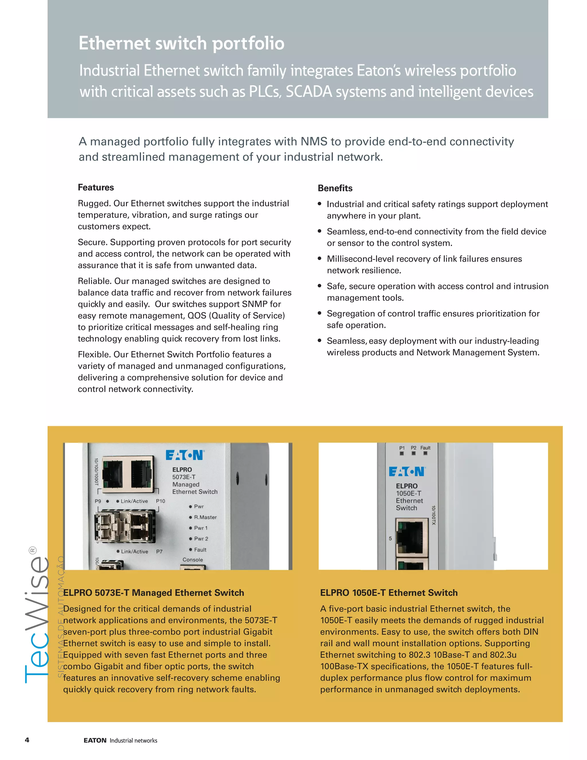 Eaton El-Pro TecWise | PDF
