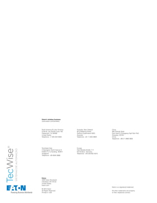 Eaton El-Pro TecWise | PDF