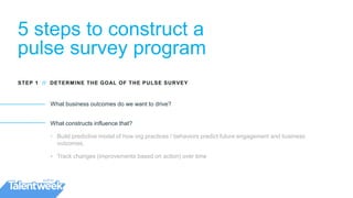 Pulse Surveys // What, When, How and Why? | PPTX