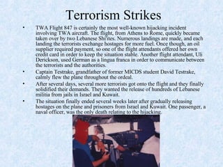 Twa And Its Impact On The Aviation Industry | PPT