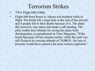 Twa And Its Impact On The Aviation Industry | PPT