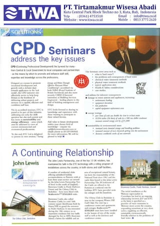 Twa enigma brochure - Solusi Mengatasi Kerak | PDF