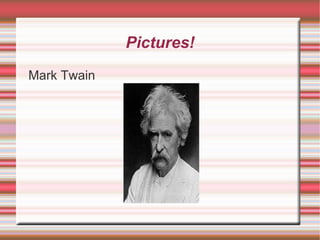 Twain Presentation | PPT