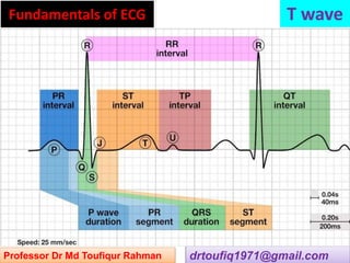 Approach to a patient with T wave abnormality in ECG | PPSX