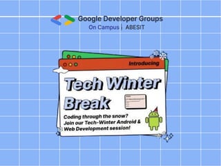Tech Winter Break Session and Speaker Introduction | PDF