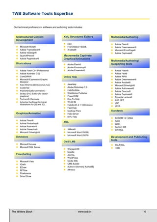 TWB Position Paper - E-learning Industry | PDF