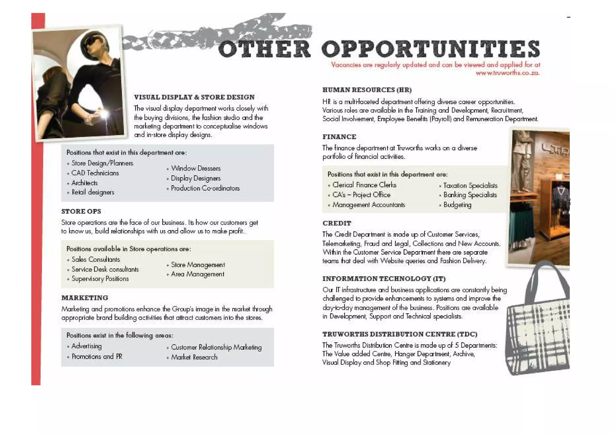 Truworths Graduate Brochure | PDF