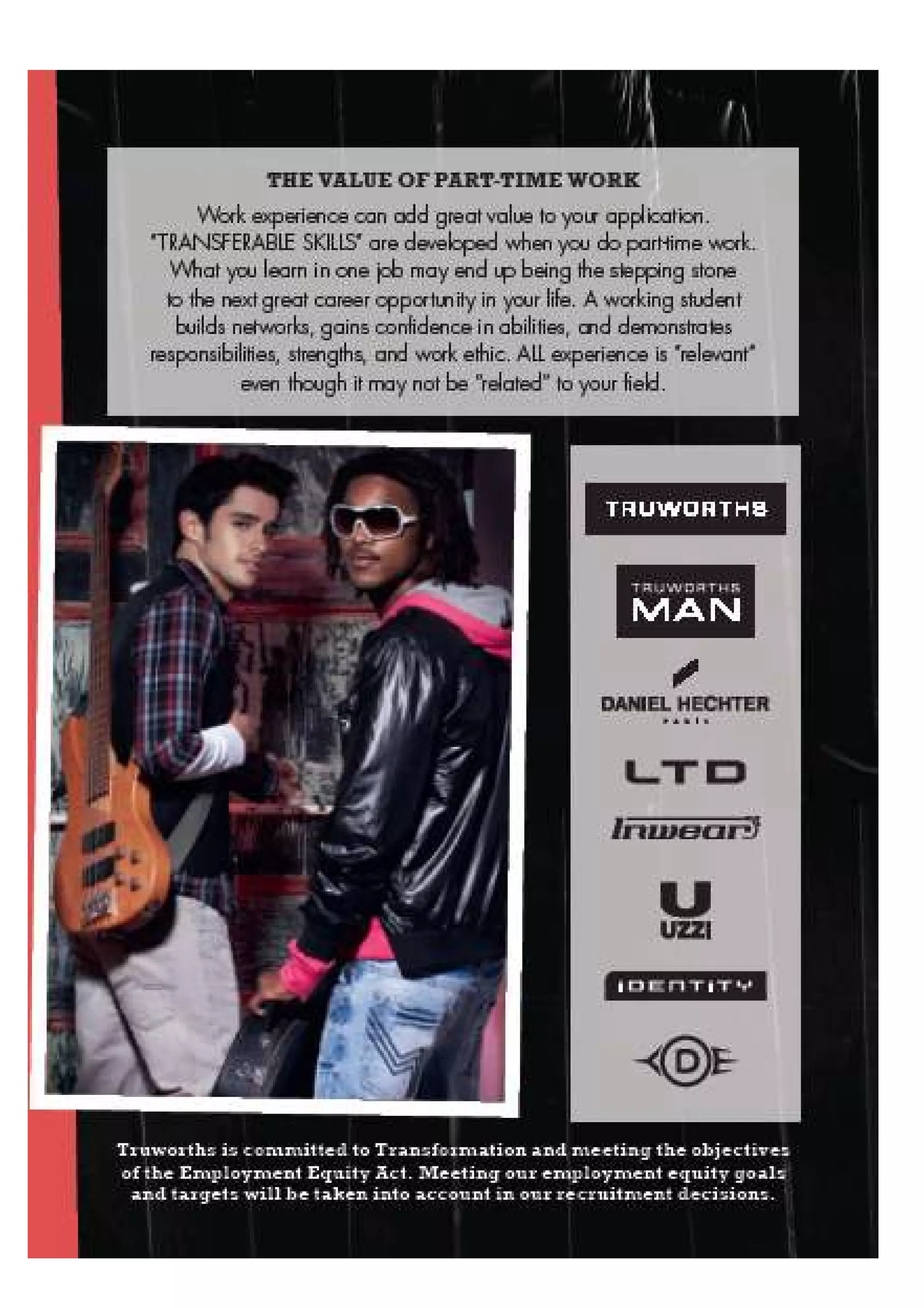 Truworths Graduate Brochure | PDF