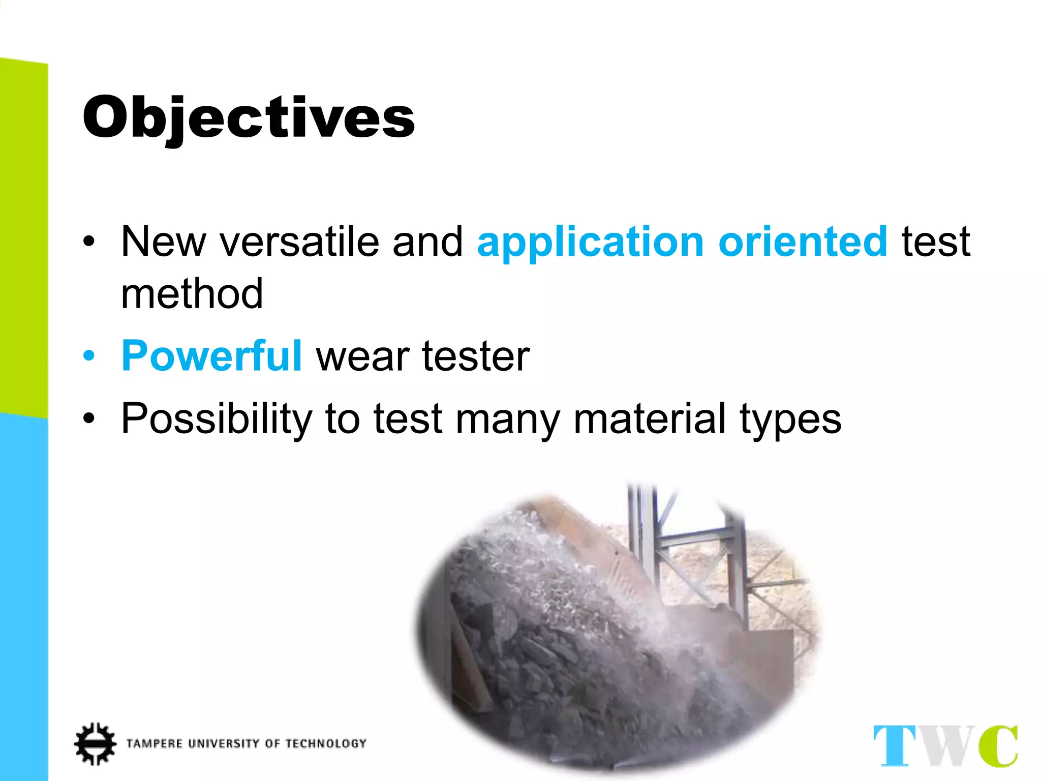 Hard rock tribology seminar - slurry and dry erosion wear testing | PPTX