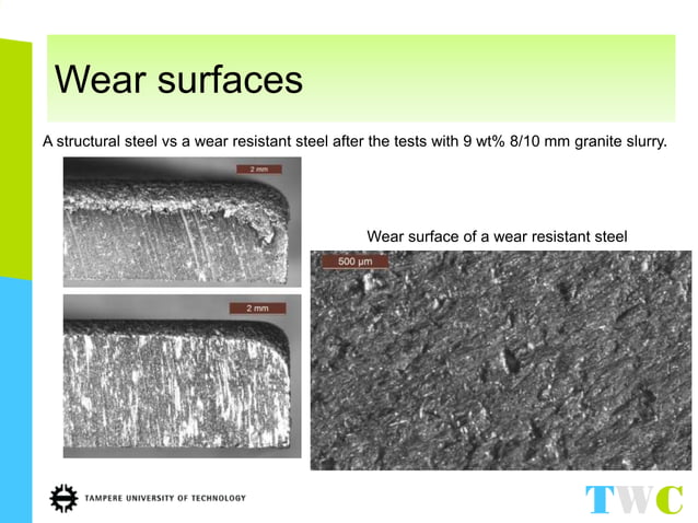 Hard rock tribology seminar - slurry and dry erosion wear testing | PPT