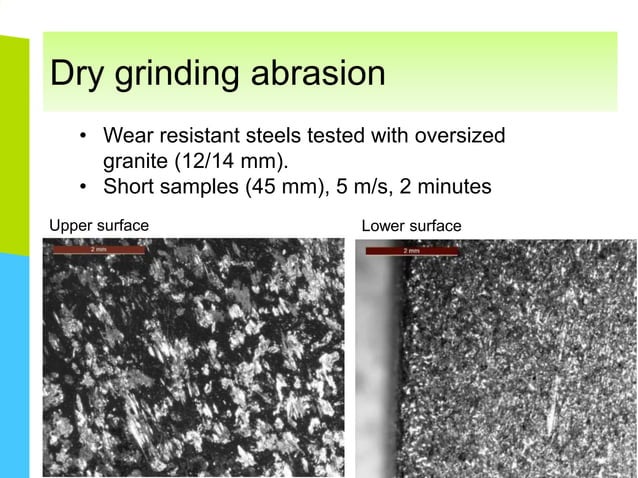 Hard rock tribology seminar - slurry and dry erosion wear testing | PPTX