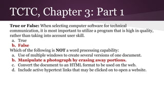 TWC Group 1: Week One Questions | PPT