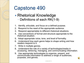 Twc 490 capstone | PPTX