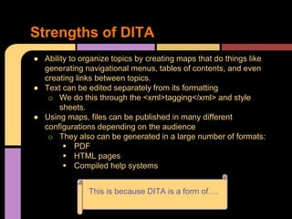 TWC 545 Presentation-DITA | PPT