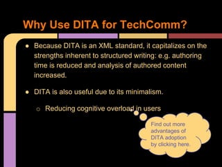 TWC 545 Presentation-DITA | PPT
