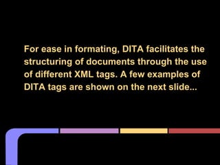 TWC 545 Presentation-DITA | PPT