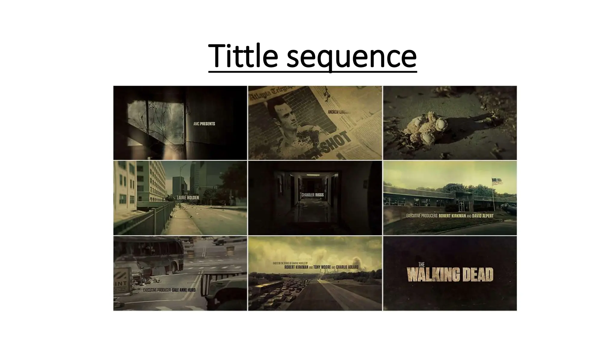 The walking dead television series conventions | PPTX