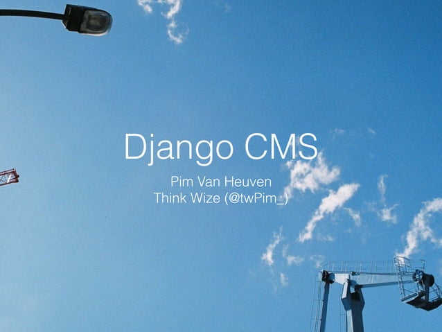 Introduction to Django CMS | PDF | Web Design and HTML | Internet