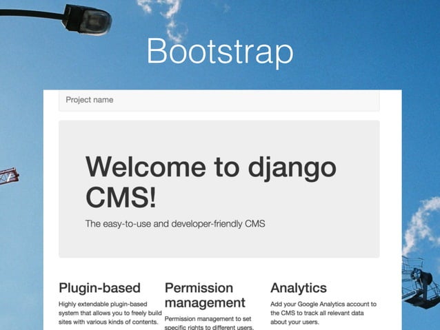 Introduction To Django Cms Pdf Web Design And Html Internet