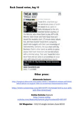 Tweak bird press_sheet | PDF