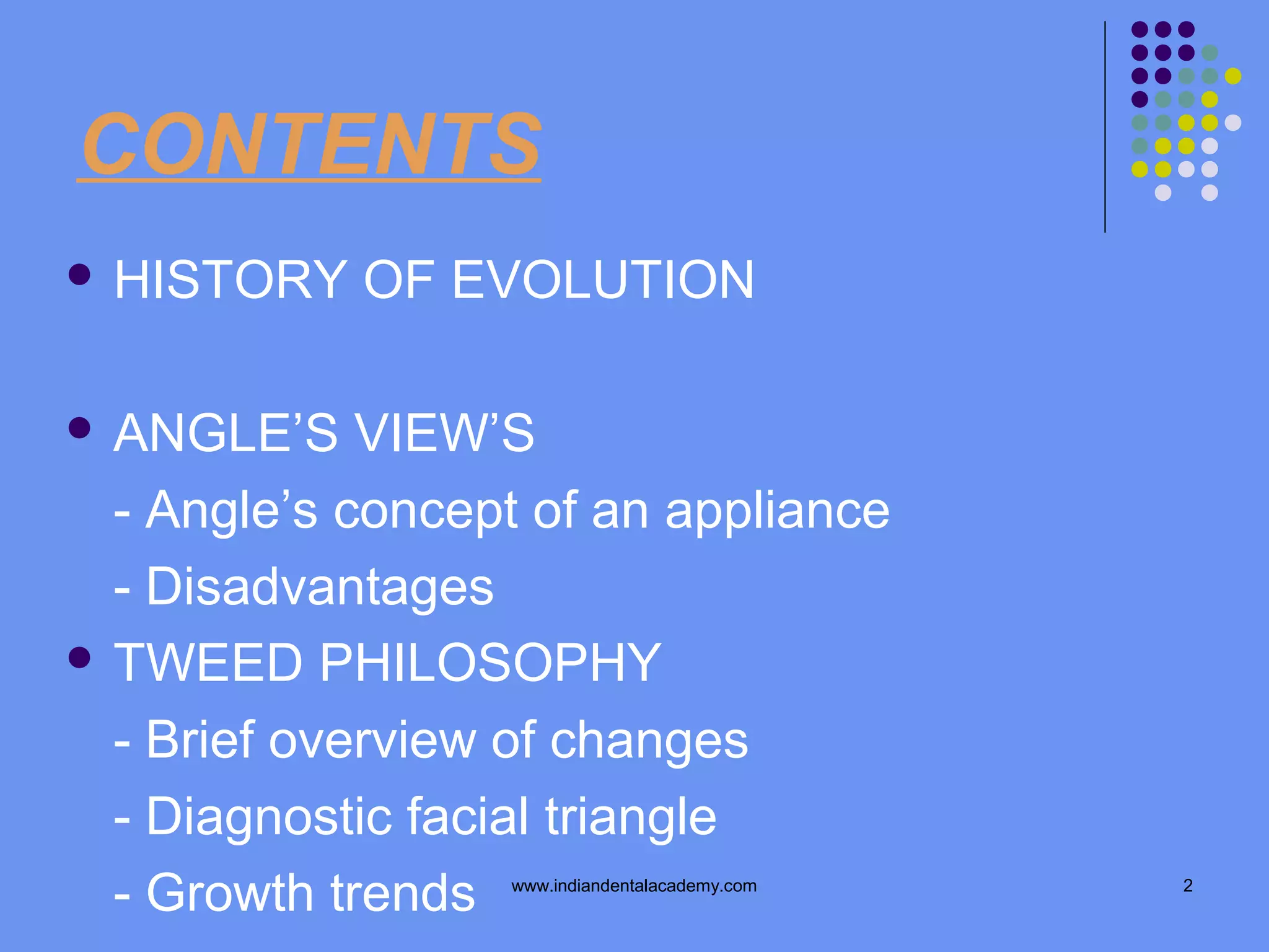 Tweed merrifield edgewise phylosophy /certified fixed orthodontic ...