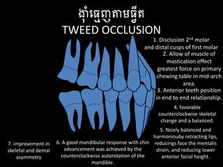 Tweed occlusion | PPTX