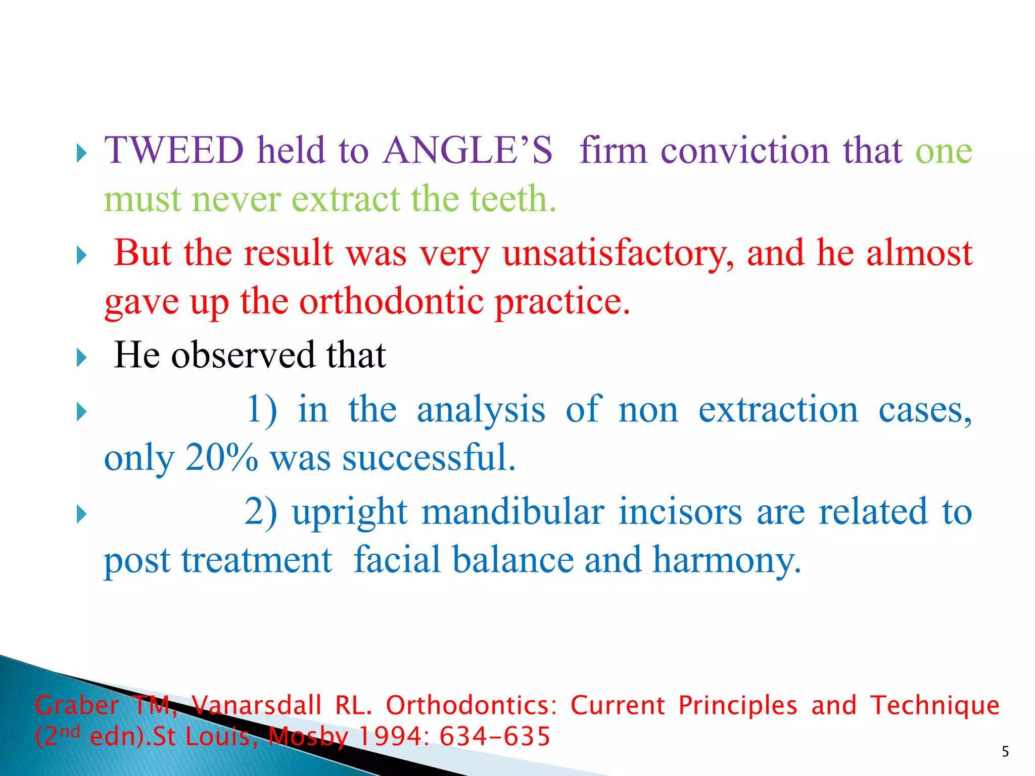 Tweed's Occlusion | PPTX