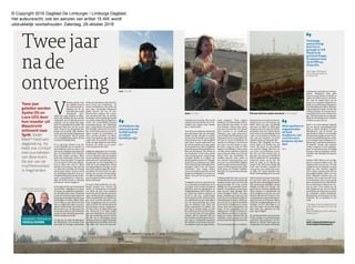 Twee jaar na de ontvoering | PPT