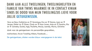 Tweelingverlies | PDF