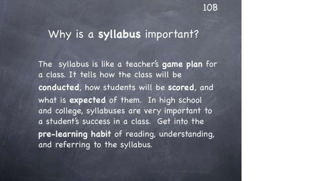 Study Skills Classroom Slides | PPTX | Education