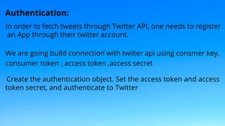 Tweet analyzer web applicaion | PPT