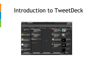 Learn to Use TweetDeck | PPT