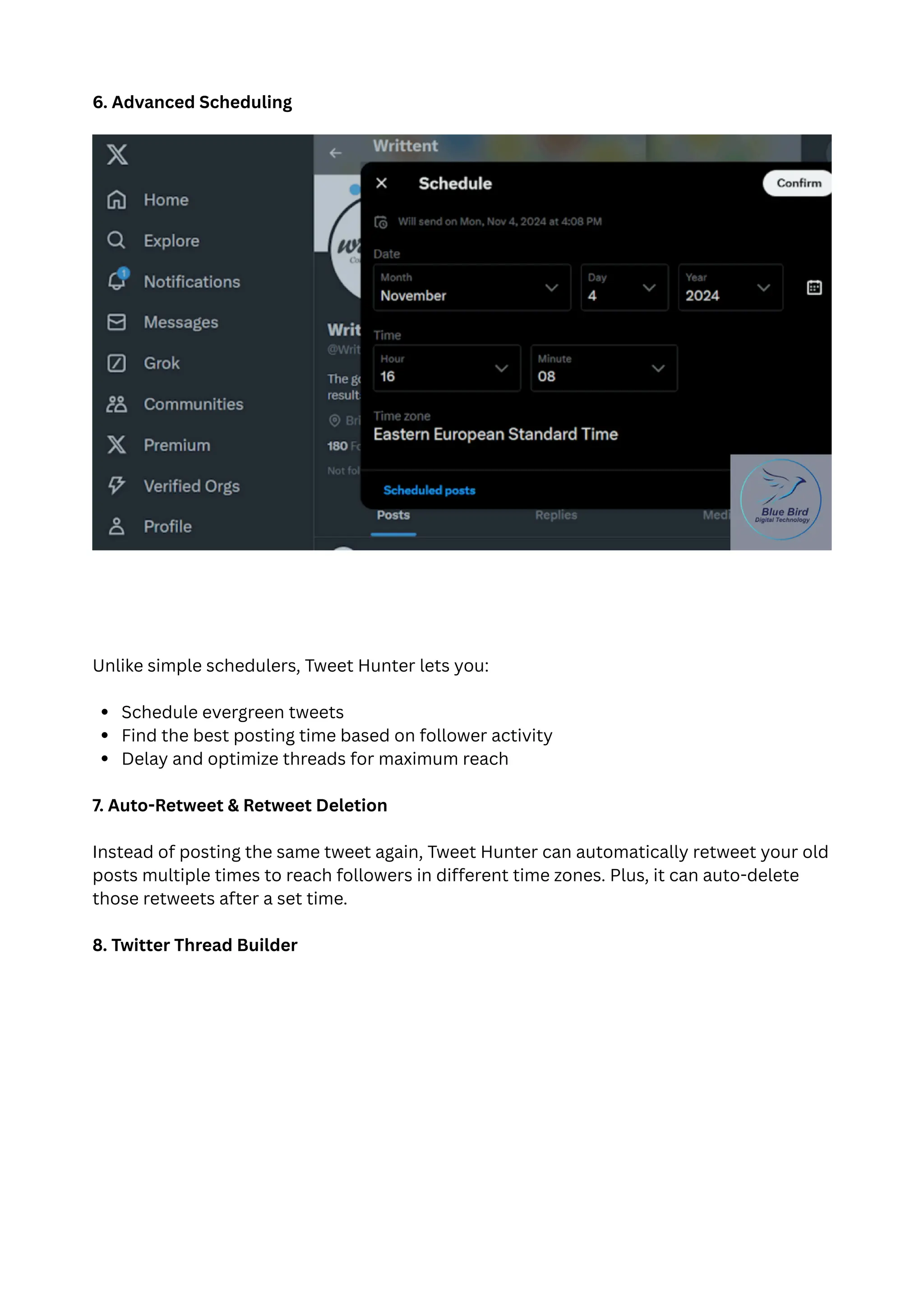 Tweet Hunter Review 2025 – Ultimate Twitter Growth & Automation Tool | PDF