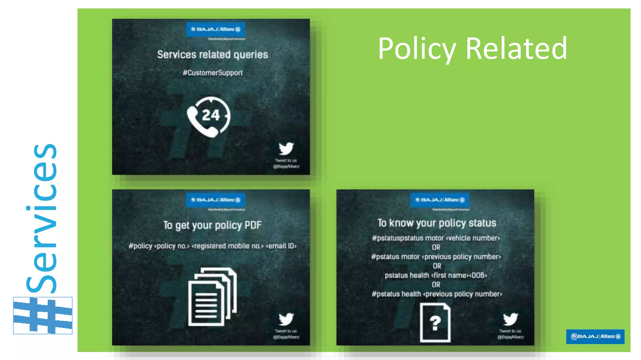 Baja Allianz Tweet Insurance Innovation Award Presentation | PPTX ...