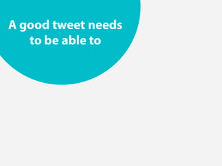 How to Write Engaging Tweets | PDF | Content Production | Hobbies ...