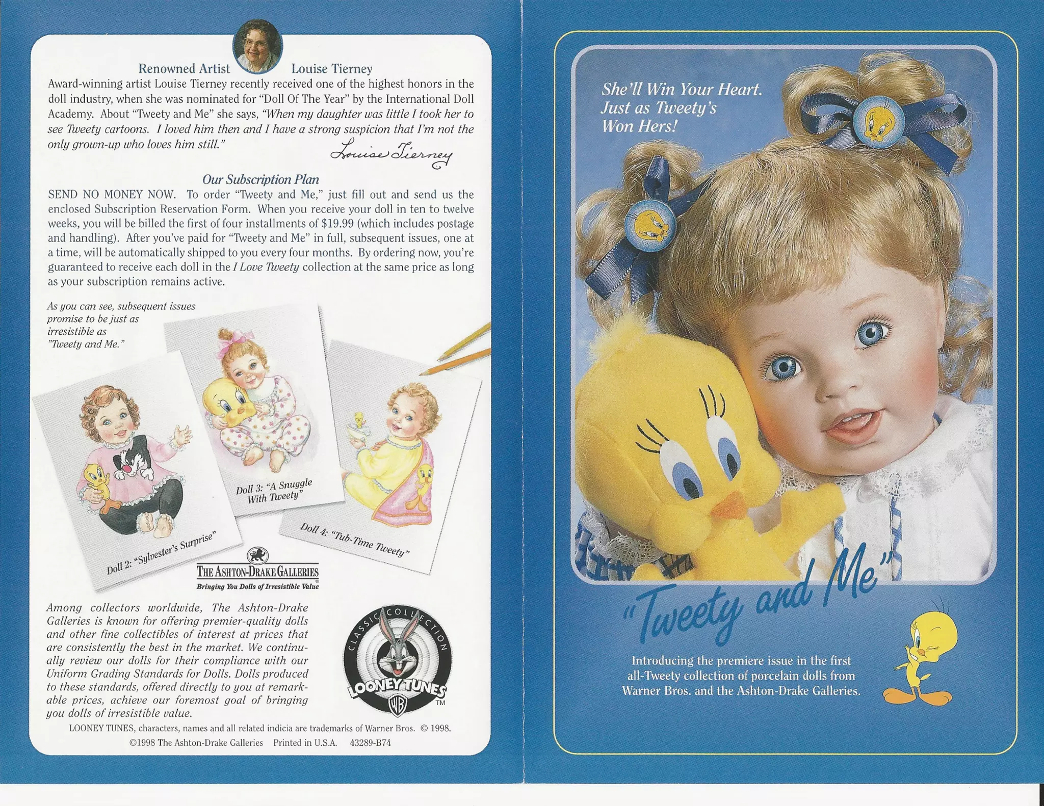 Tweety Bird Themed Collectible Porcelain Dolls | PDF