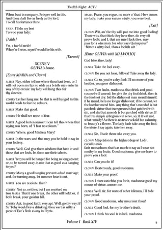 Twelfth night by william shakespeare | PDF