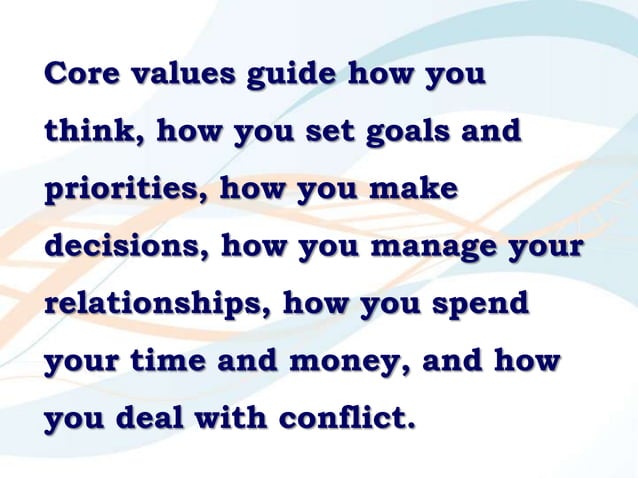 Twelve core action values and 48 cornerstones | PPTX | Spirituality ...