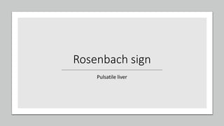 Twelve eponymous signs of aortic regurgitation | PPTX