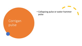 Twelve eponymous signs of aortic regurgitation | PPTX